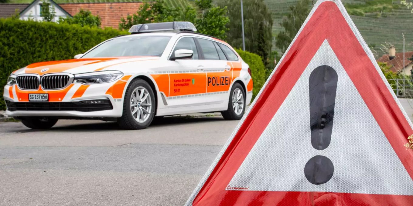 St.Gallen: Polizei stoppt Raser und fahrunfähige Lenker | Nau.ch