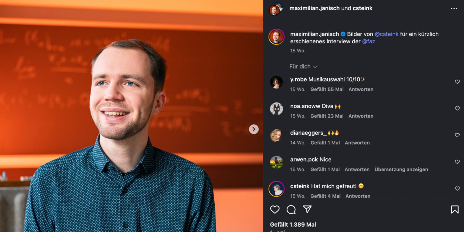 Maximilian Janisch erklärt komplexe Mathematik auf TikTok | Nau.ch