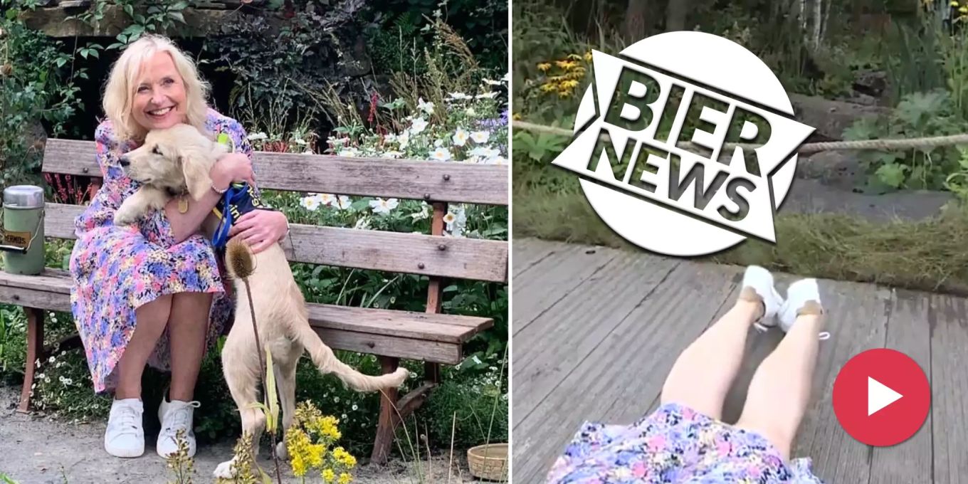 Britische Moderatorin wird von Hund umgerissen | Nau.ch