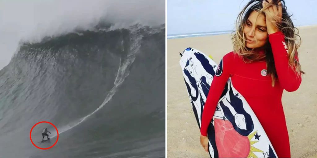 Neuer Surf-Weltrekord: Maya Gabeira bezwingt 22,40 Meter hohe Welle