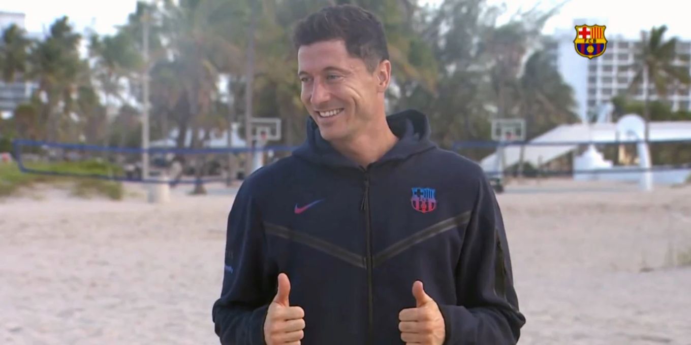 Robert Lewandowski: Erster Auftritt in der neuen Barcelona-Uniform | Nau.ch