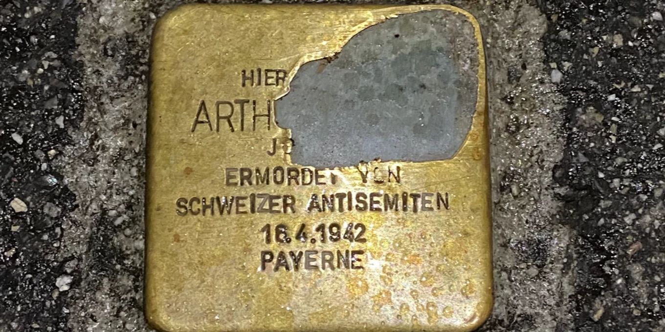 Bern: Wirbel um Stolperstein von Jude Arthur Bloch | Nau.ch