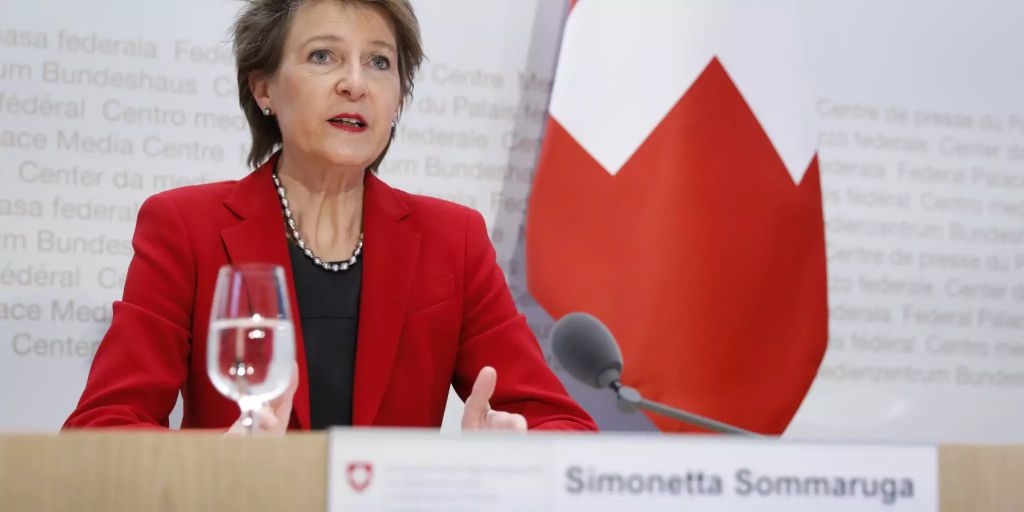 Simonetta Sommaruga will Lockerungen mit Schutzkonzept begleiten