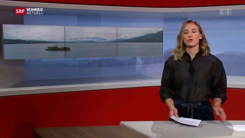 «Schweiz aktuell»-Moderatorin erleidet BH-Fauxpas