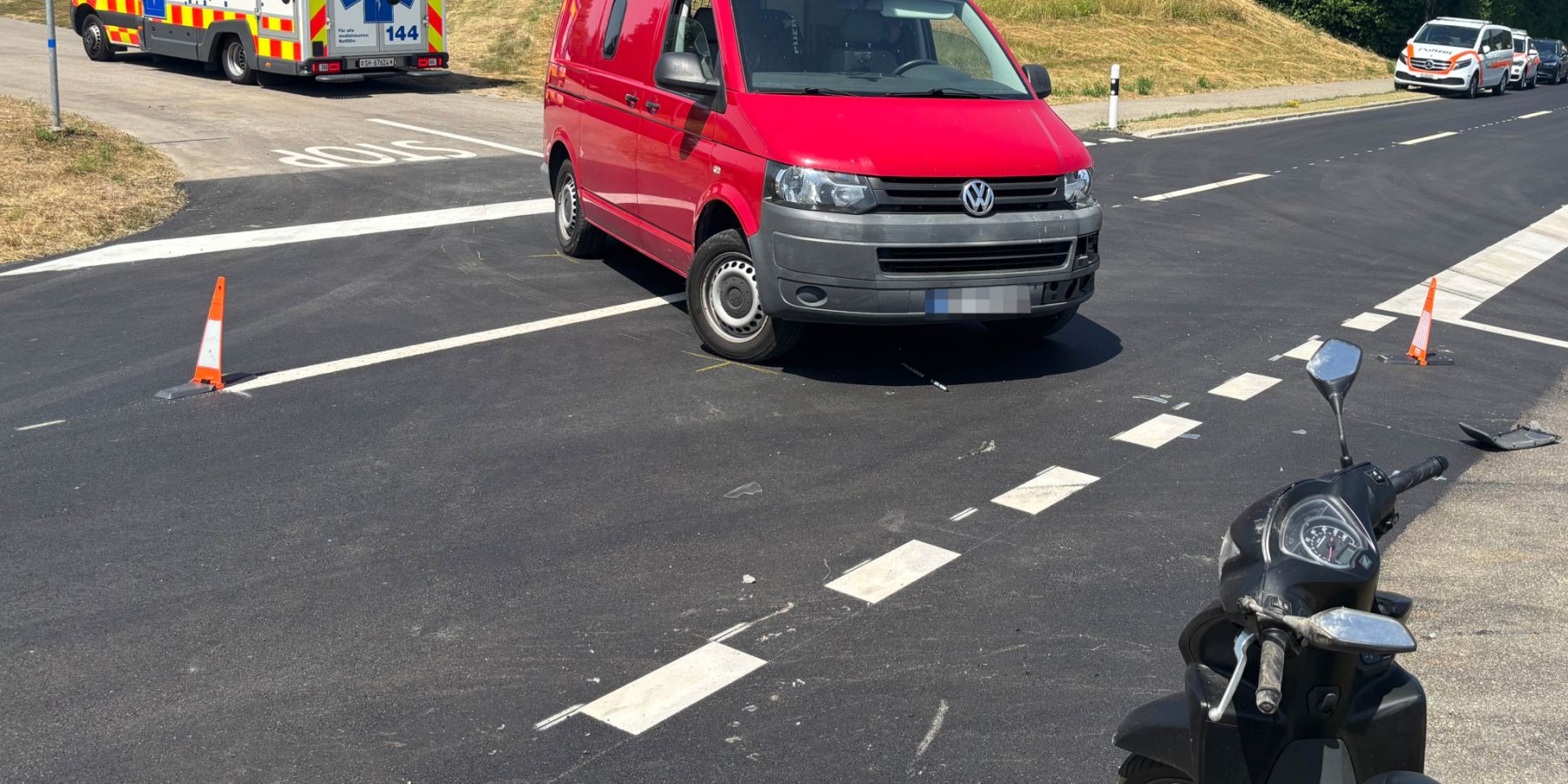 Willisdorf TG: Motorradfahrer (44) bei Kollision verletzt | Nau.ch