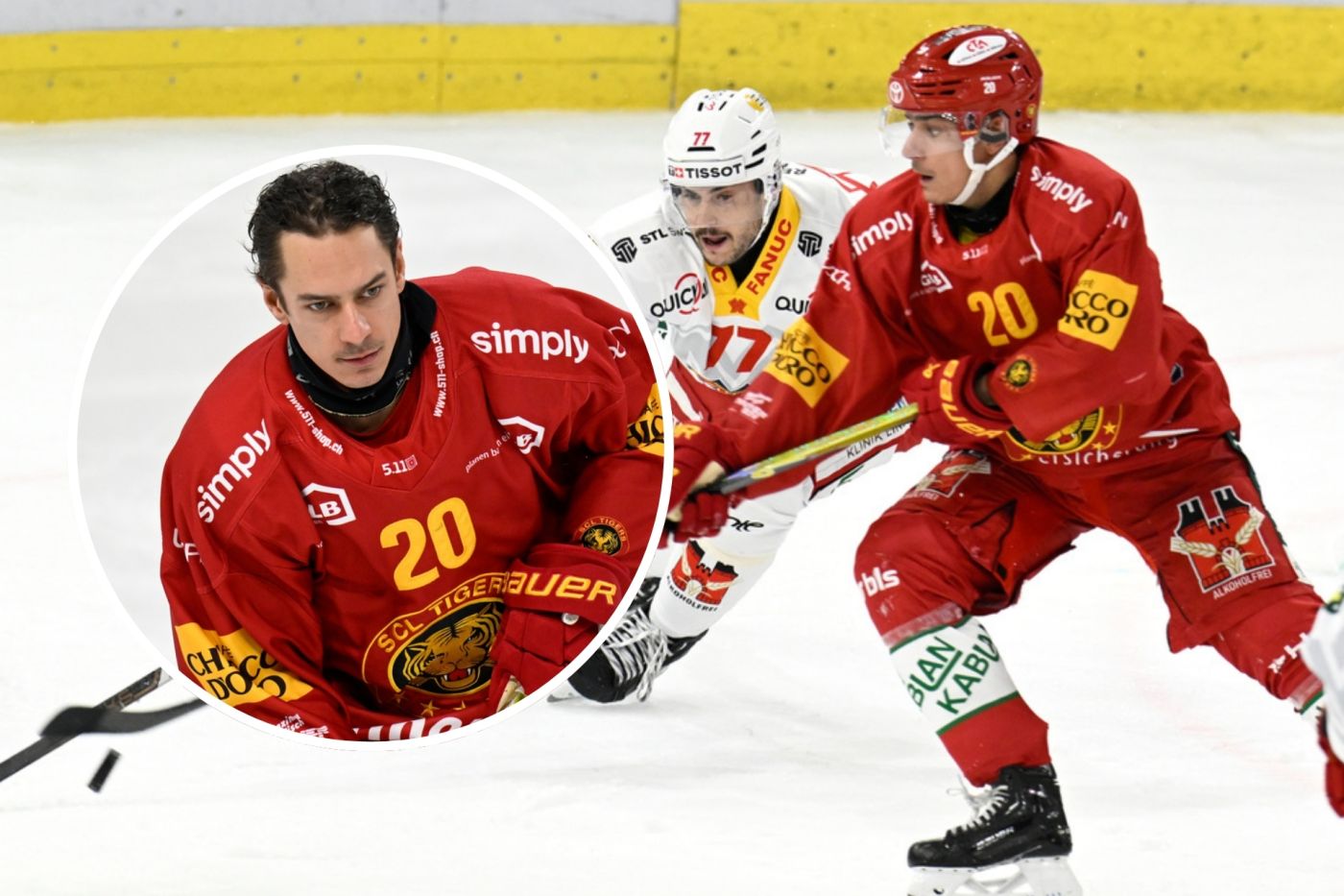 SCL Tigers überraschen in Zug – SC Bern unterliegt den Lakers | Nau.ch