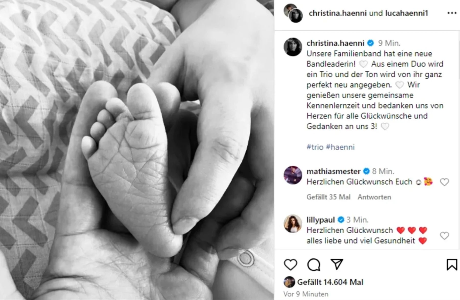 Luca Hänni: So geniesst der Berner Sänger das Vatersein | Nau.ch