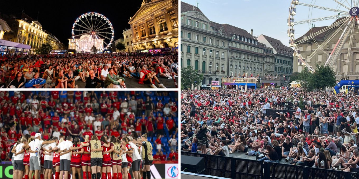 WEURO 2025: So fiebern Tausende Fans in Bern mit der Nati mit | Nau.ch