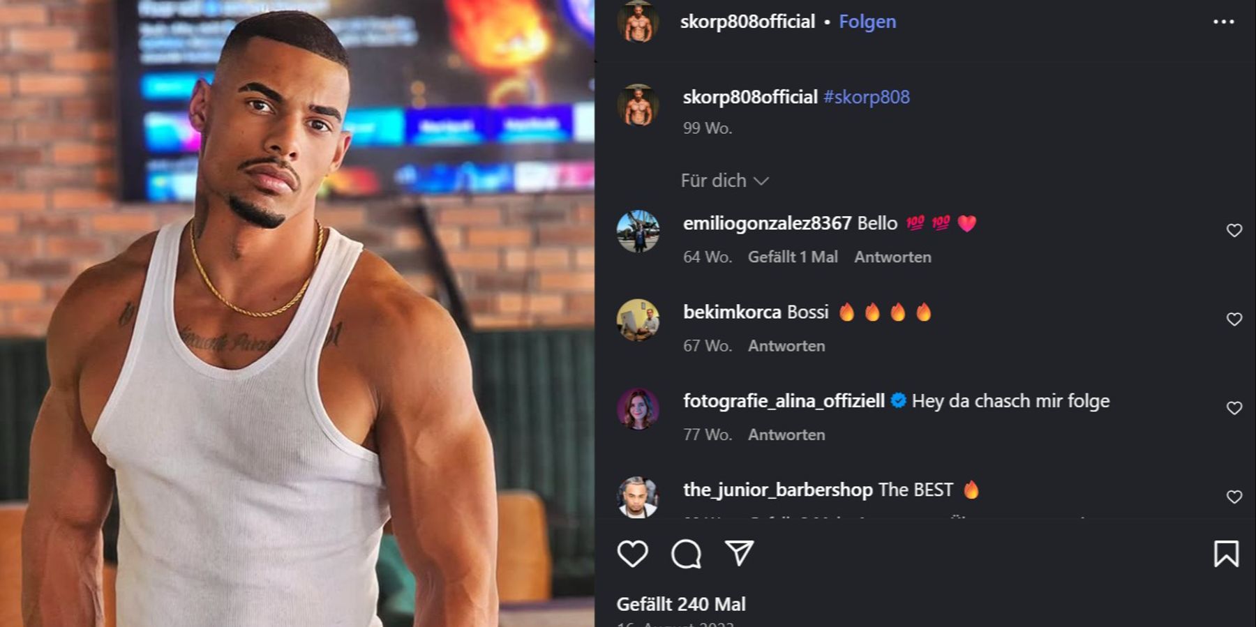 Gericht verurteilt Brian-Rivalen Skorp808 zu über vier Jahren Haft | Nau.ch