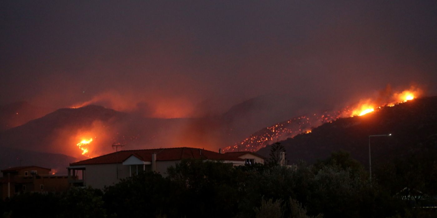 Feuer in Griechenland unter Kontrolle - Gefahr bleibt hoch | Nau.ch