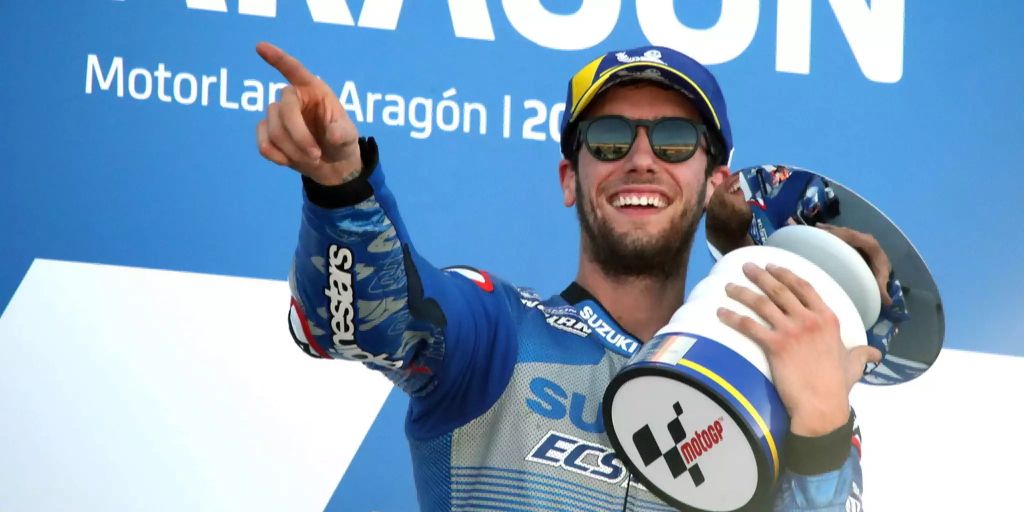MotoGP: Alex Rins holt sich in Aragon den Sieg