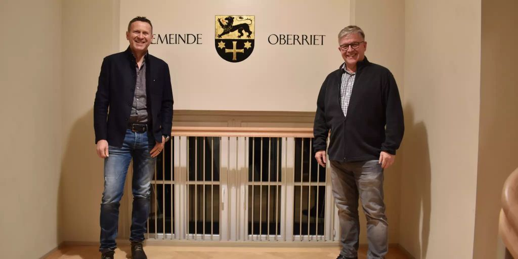 Verabschiedung und Neukonstituierung im Gemeinderat Oberriet