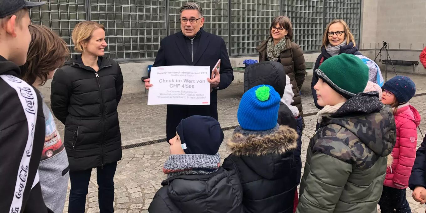 Checkübergabe an Schulprojekte in Dättwil und Meierhof | Nau.ch