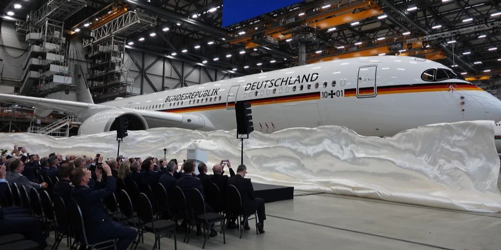 Airbus A350 «Konrad Adenauer» an die Bundeswehr übergeben