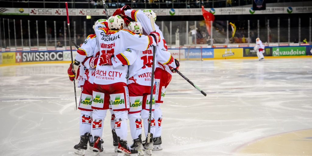 EHC Biel: 3:2-Auswärtssieg im Play-In-Hinspiel gegen Servette