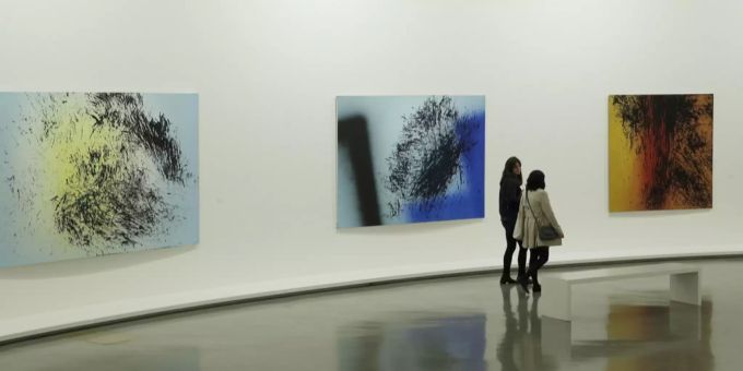 Werke von Hans Hartung in der Galerie «Mazzoleni» in Turin | Nau.ch