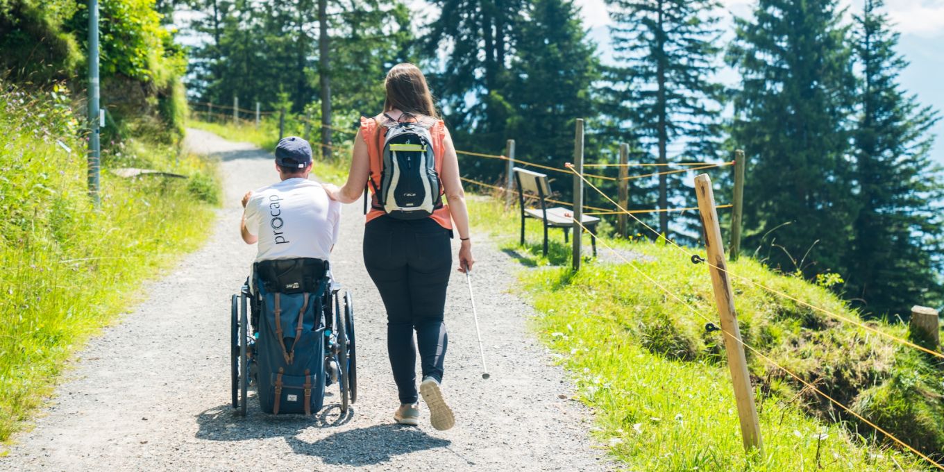 Procap und Schweiz-Mobil: Noch mehr hindernisfreie Wanderwege | Nau.ch