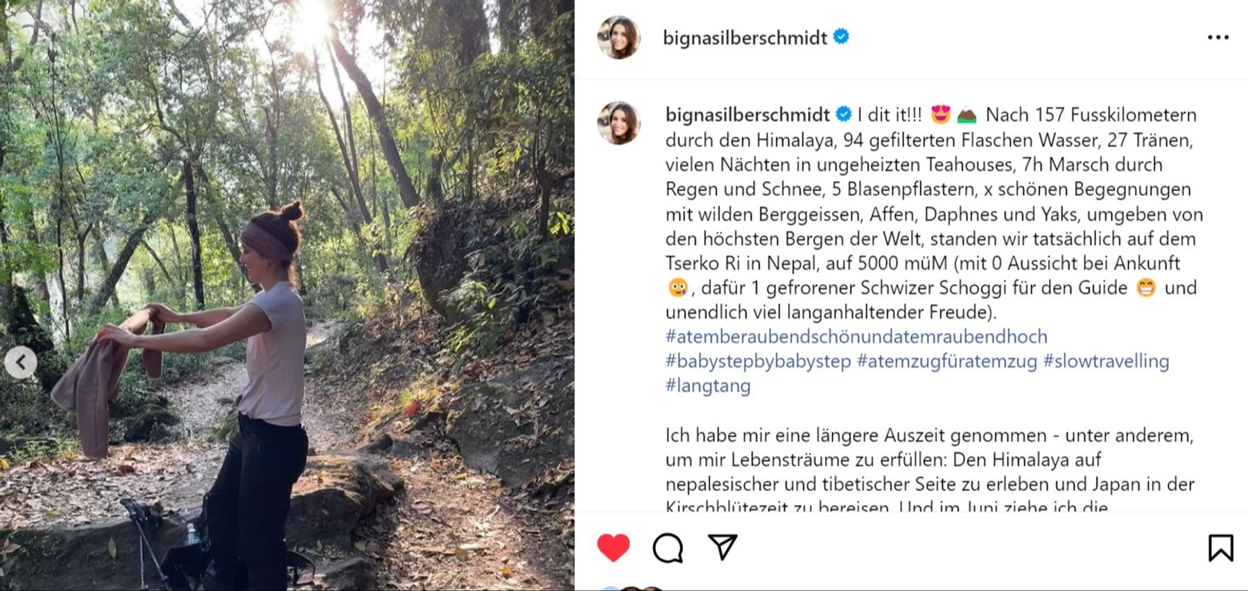 SRF: Das macht Bigna Silberschmidt während ihrer Auszeit | Nau.ch