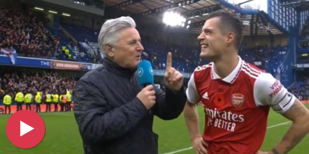 Arsenal: Fans feiern Xhaka nach Derby-Triumph