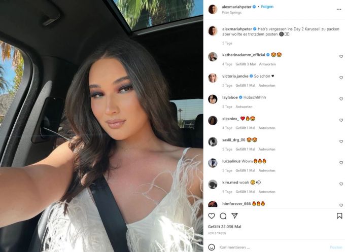 «GNTM»-Siegerin Alex zeigt sich erstmals vor Geschlechts-Angleichung ...