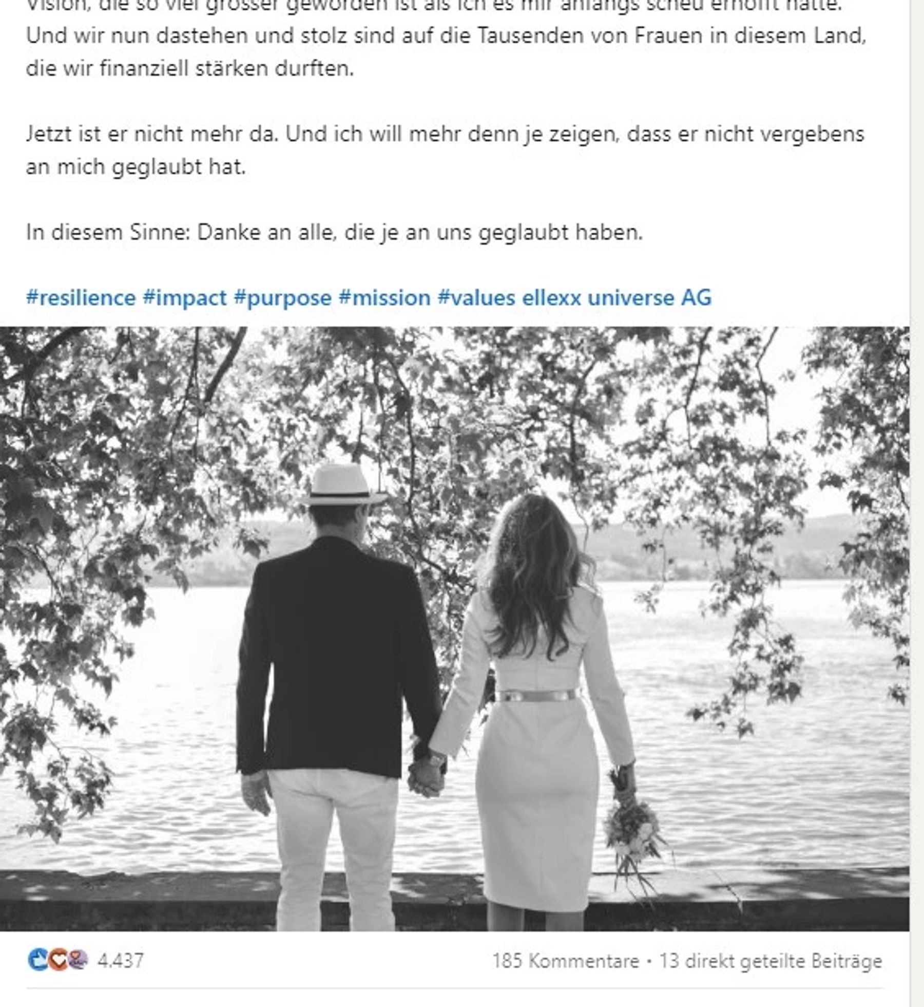 Witwe Patrizia Laeri rät Frauen zur Heirat | Nau.ch