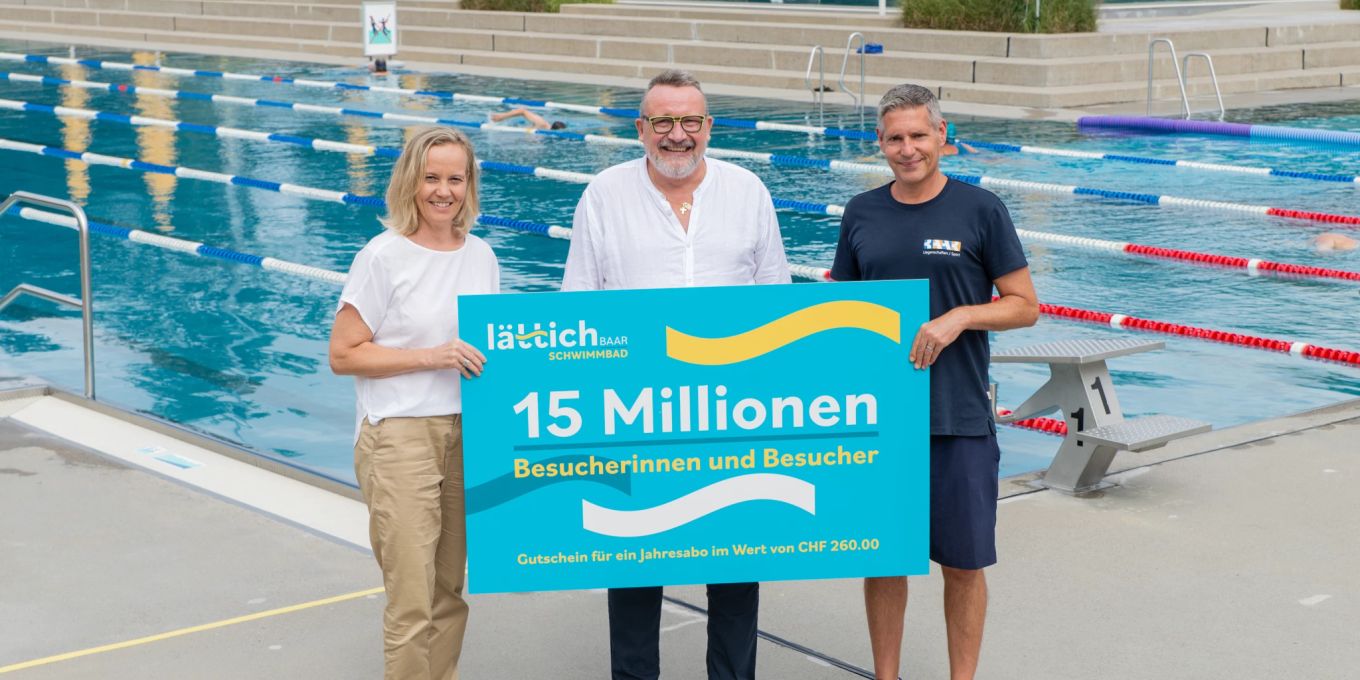 15-millionster Besucher im Baarer Lättich | Nau.ch