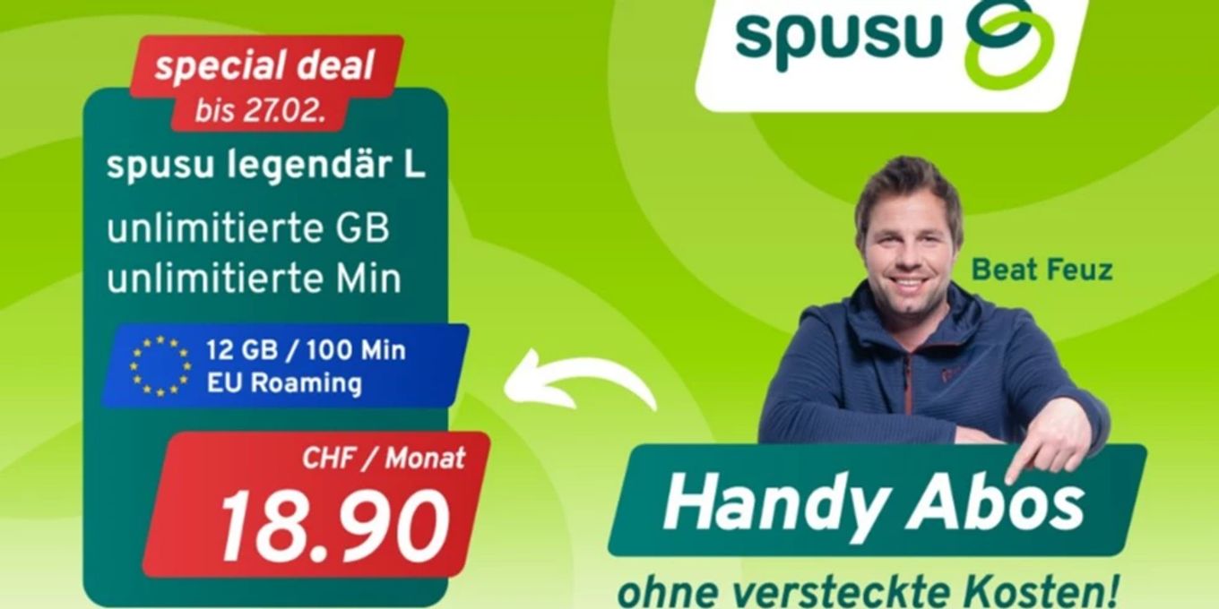 Mobilfunk-Newcomer spusu feiert 30’000 Kunden | Nau.ch