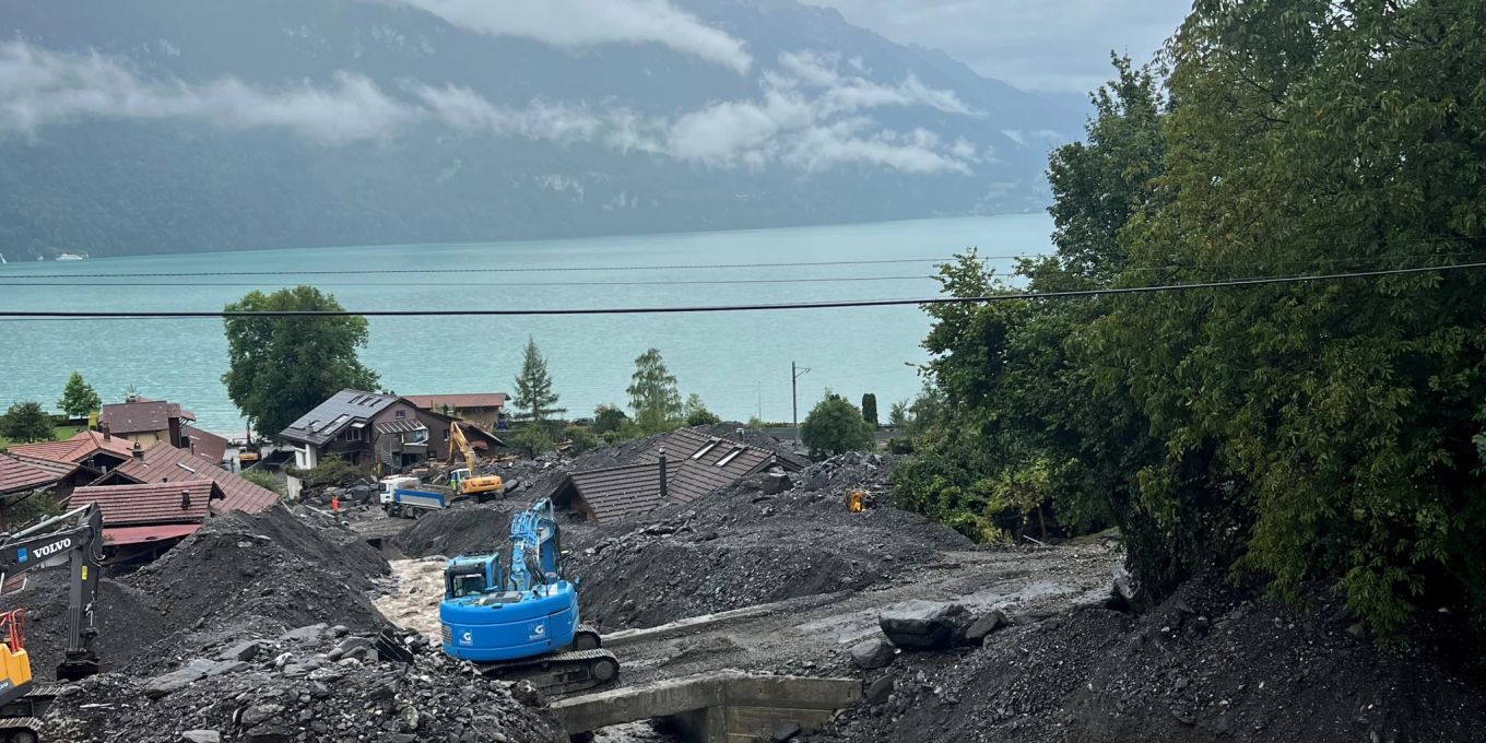 Unwetter in Brienz BE: Schutzarbeiten können fortgesetzt werden | Nau.ch