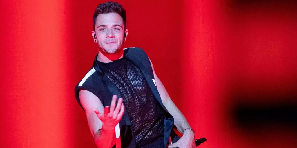 Luca Hänni erntet am ESC-Finale Standing Ovations