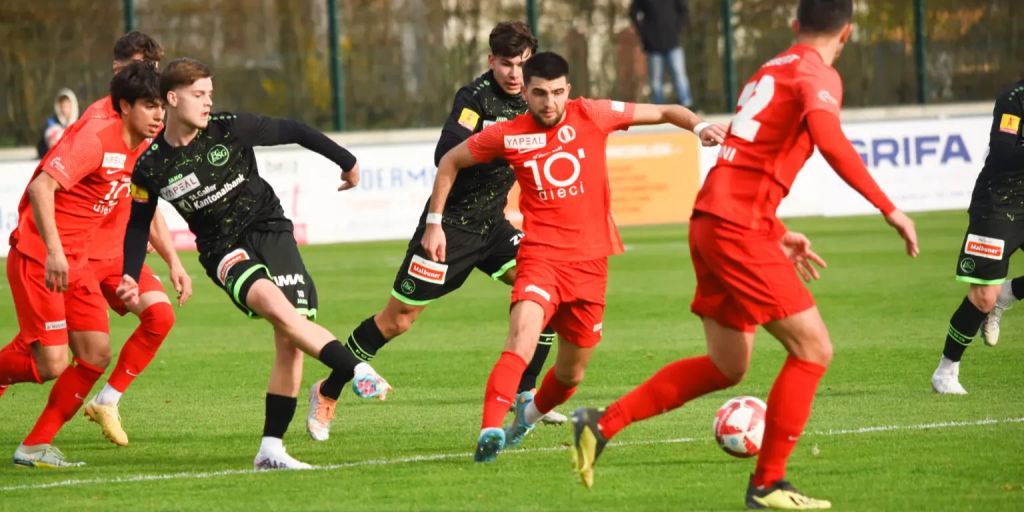 FC Rapperswil-Jona unterliegt dem FC St. Gallen 1879 II
