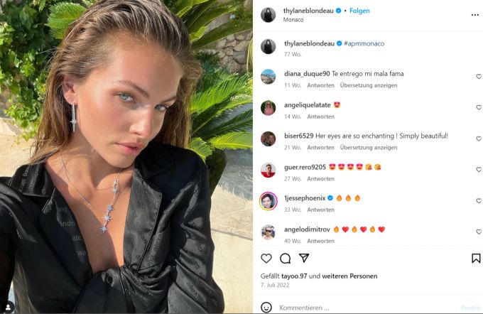 Thylane Blondeau: Hier geht das «schönste Mädchen der Welt» baden | Nau.ch