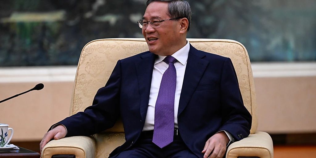 Chinesischer Ministerpräsident Li Qiang am Montag in Bern