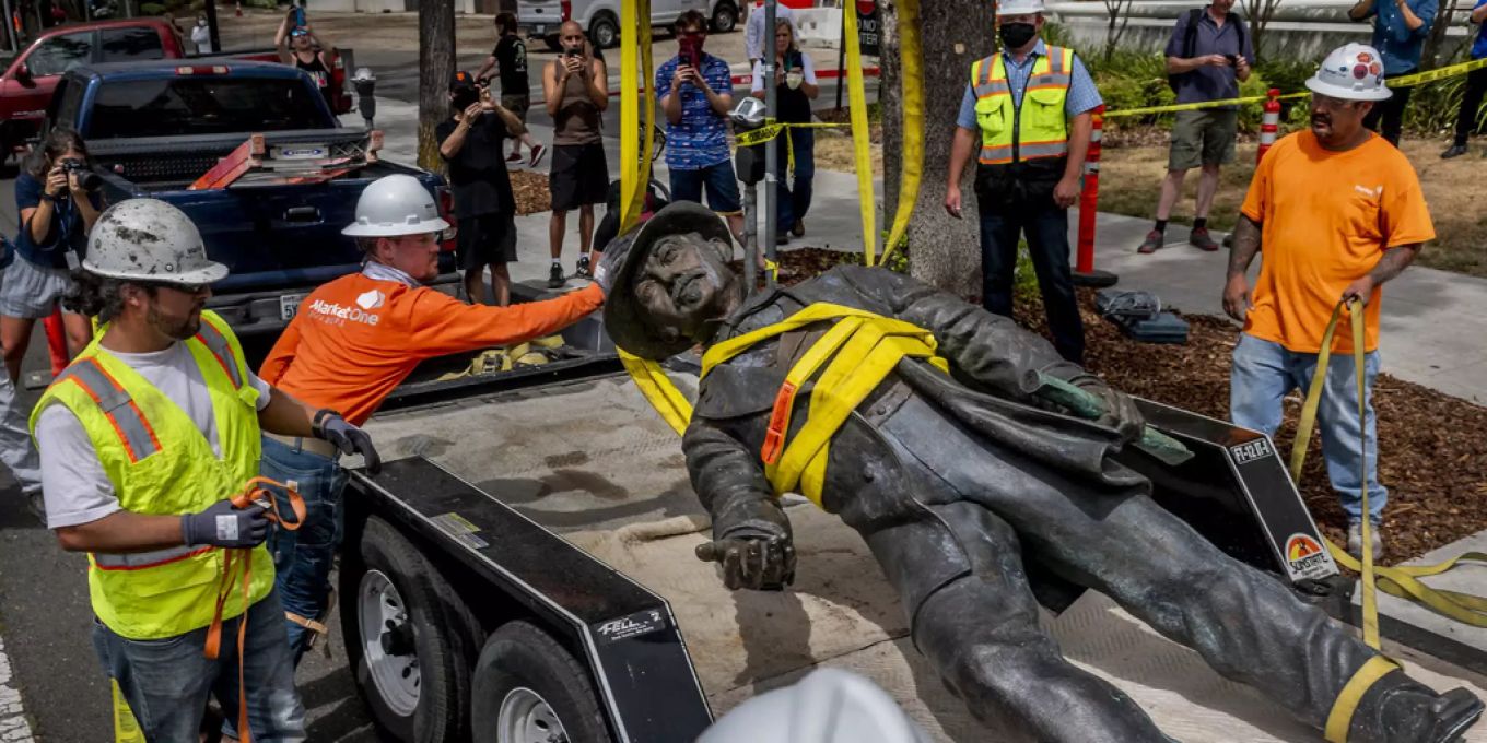Gründer von Sacramento General Sutter-Statue offiziell entfernt | Nau.ch
