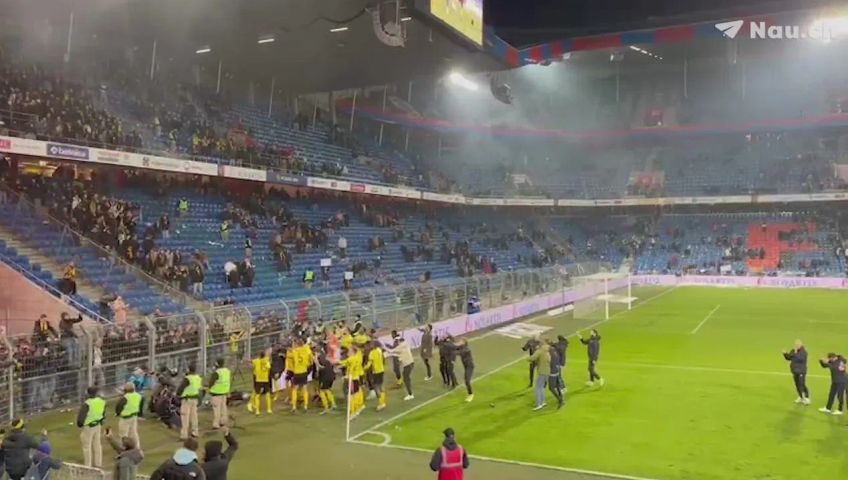 YB: So ausgelassen feiern die Fans den Final-Einzug