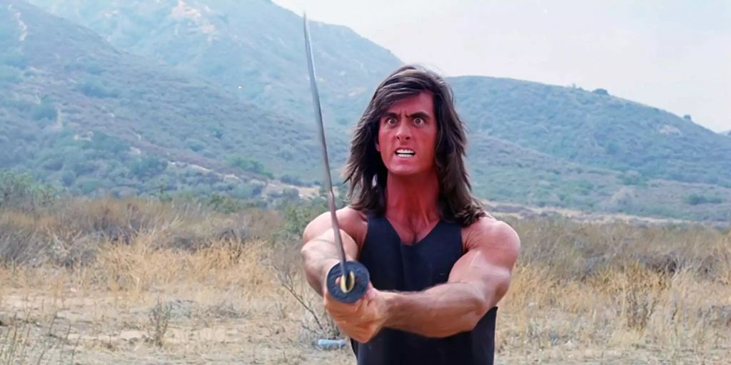 Die Kultmoviegang lässt den Samurai Cop im Berner CineClub aufräumen