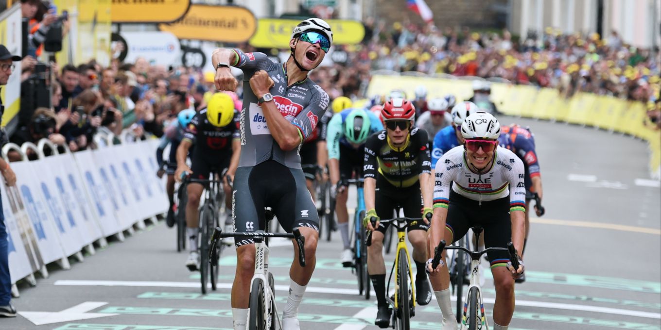 Tour de France: Van der Poel gewinnt zweite Etappe und holt Gelb | Nau.ch