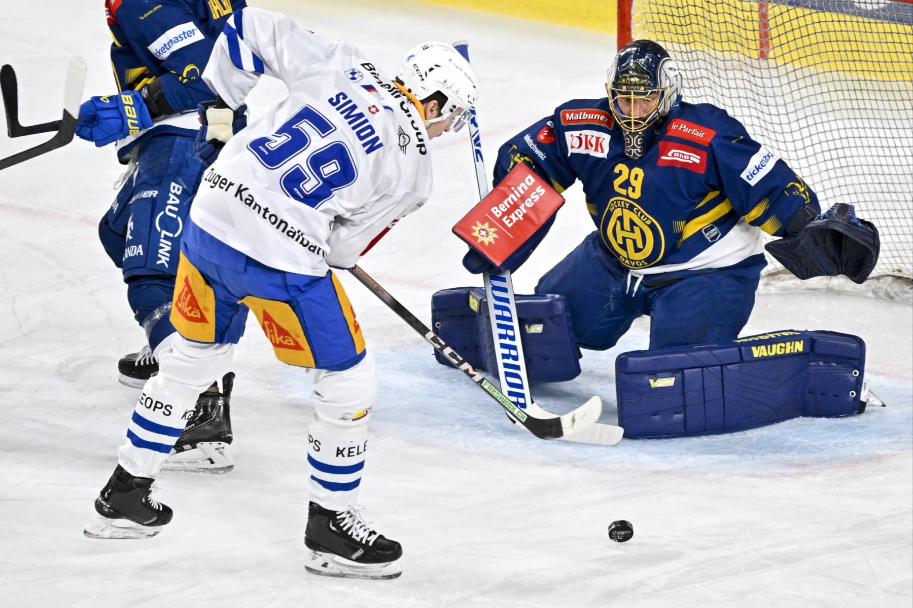 HC Davos gibt Heimsieg gegen Zug spät noch aus der Hand | Nau.ch