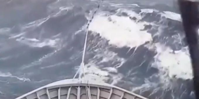 Monster-Welle: Passagiere fürchten auf Nordsee-Schiff um ihr Leben | Nau.ch