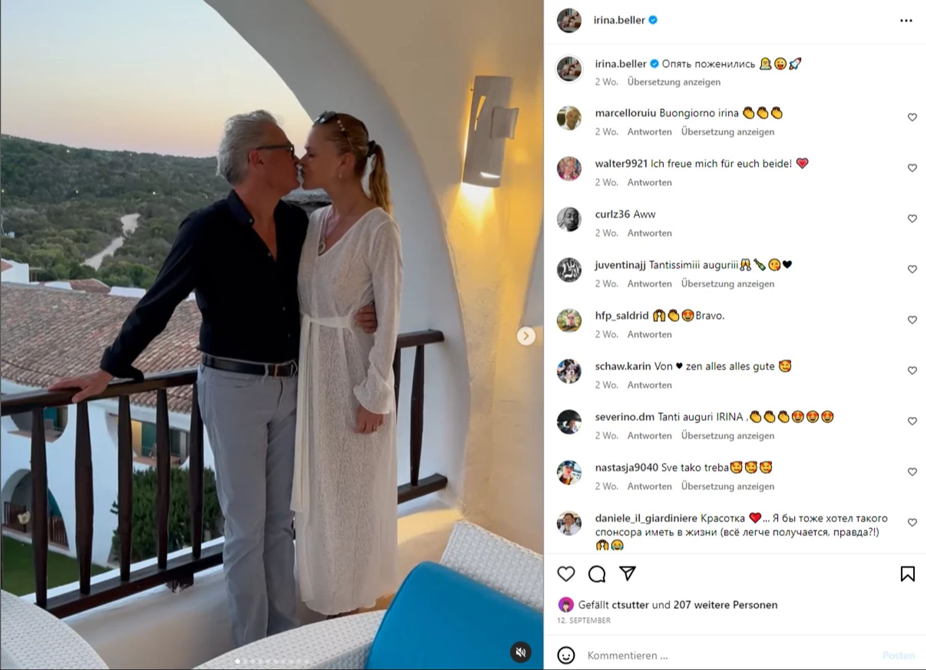 Irina Beller (51): «Ich kann mir vorstellen, Thomas zu heiraten!» | Nau.ch