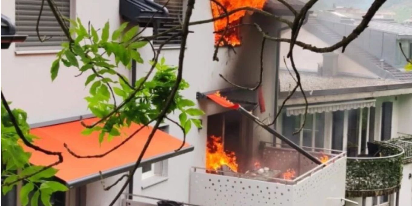 In Monthey VS: Zwei Menschen nach Brand hospitalisiert | Nau.ch