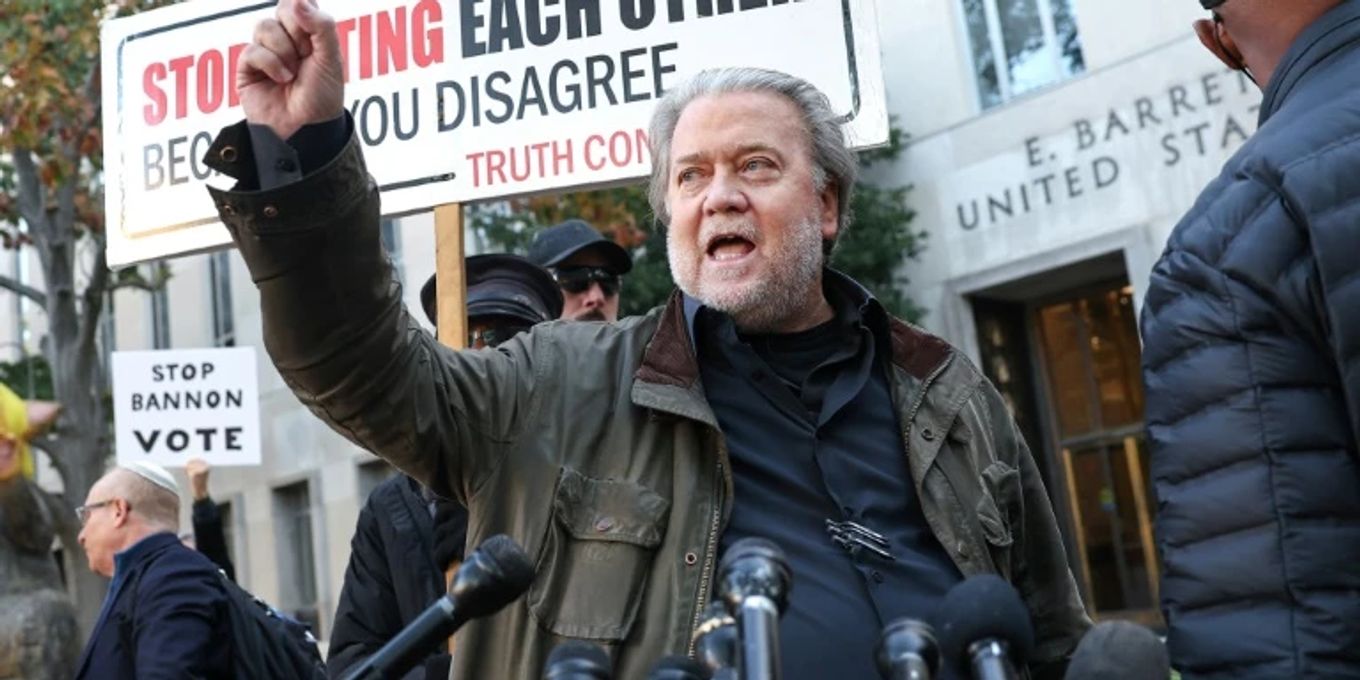 Früherer Trump-Berater Steve Bannon aus Haft entlassen | Nau.ch