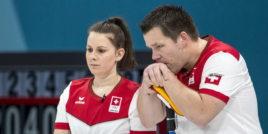 Curling: Mixed-Curler Rios und Perret als Erste im Einsatz