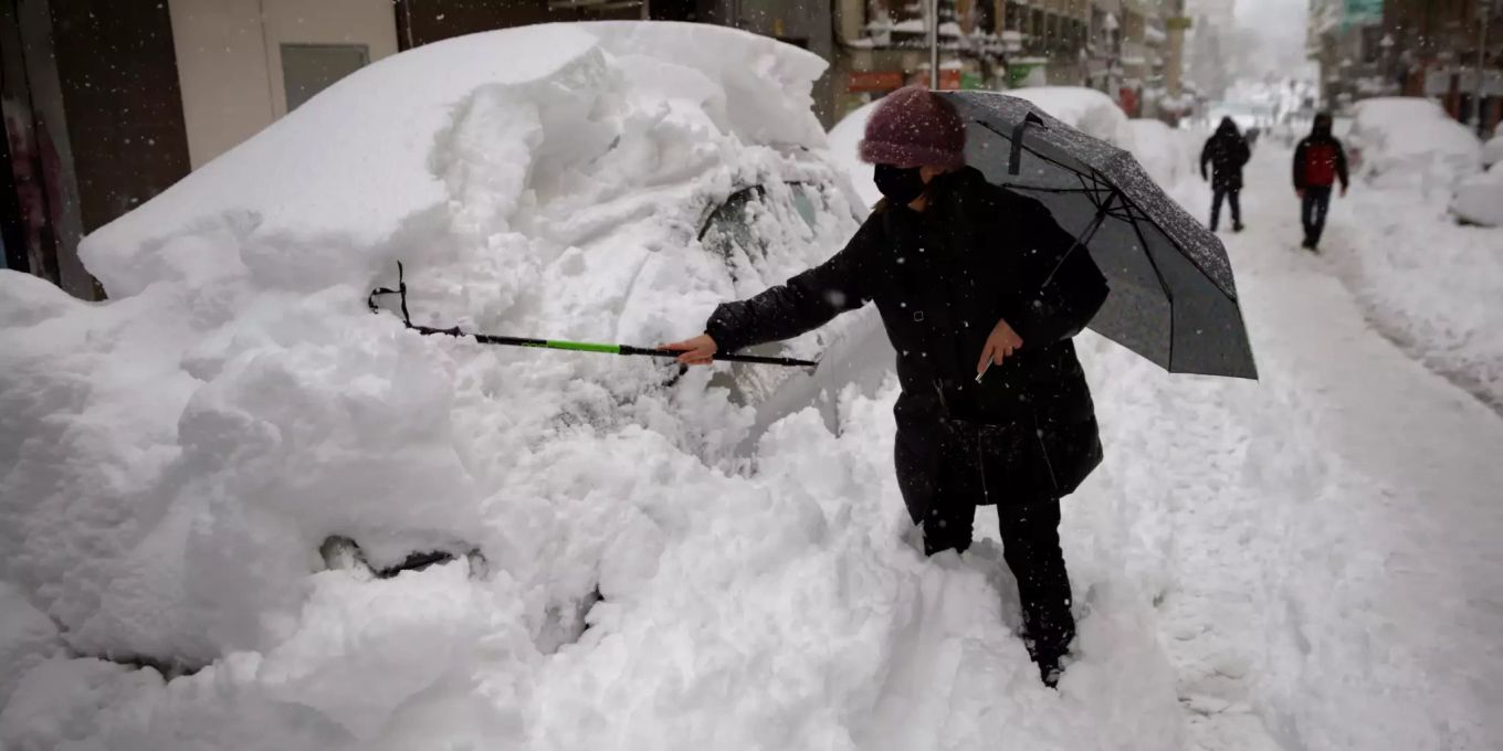 Madrid versinkt im Winterchaos - Zahl der Opfer steigt auf vier | Nau.ch