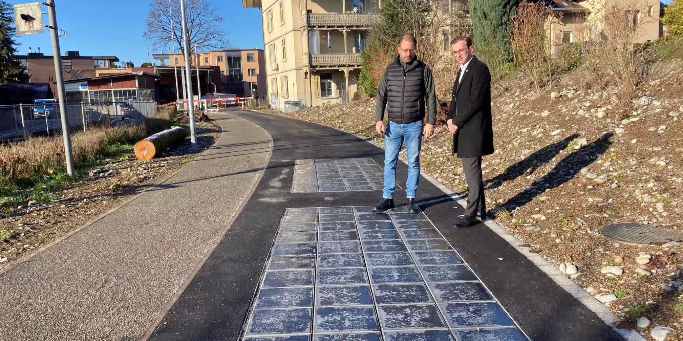 Bahn frei für den neuen «Papierigleisweg» in Cham | Nau.ch