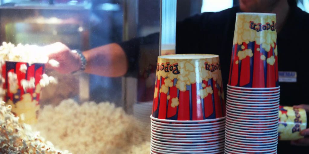 Pathé importiert bereits aufgepopptes Popcorn