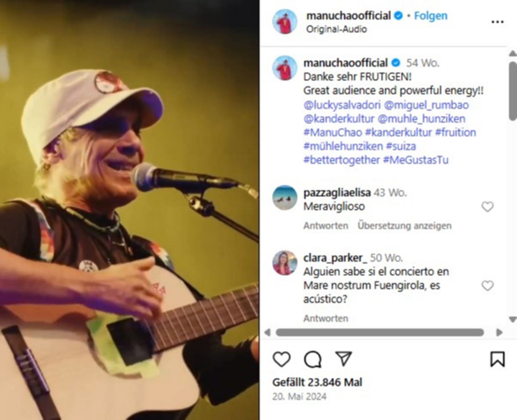 Frutigen BE: Nach Manu Chao kommt Patent Ochsner in die Badi | Nau.ch