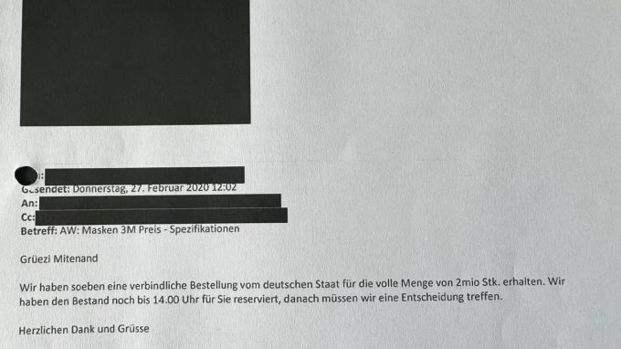 Die Maskenaffäre: Wie Emix den Bund unter Druck setzte | Nau.ch