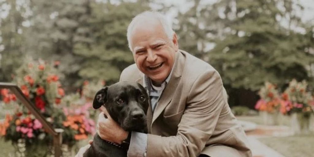 Lügen-Gerüchte: Was hat es mit Hund von Tim Walz auf sich?