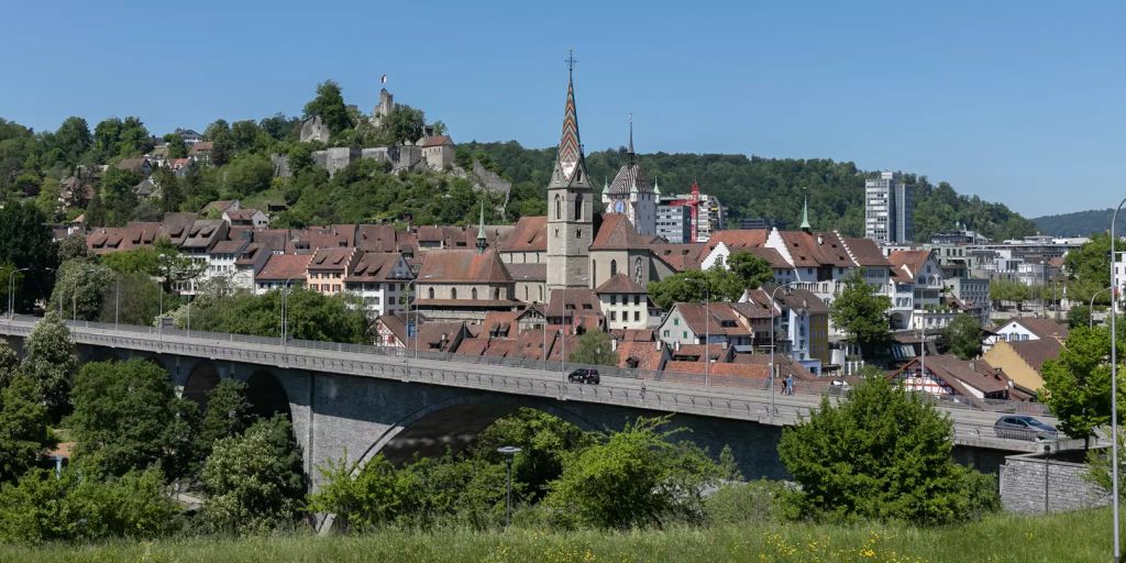 In der Stadt Baden wird die Hofstrasse saniert
