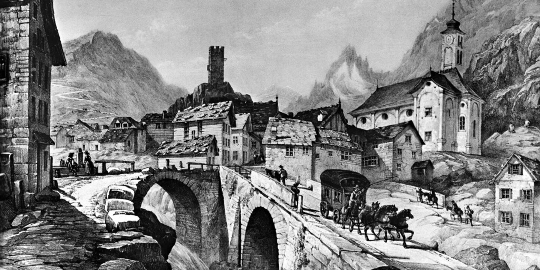 Gotthard: Die Geschichte des Passes und seine Bedeutung | Nau.ch